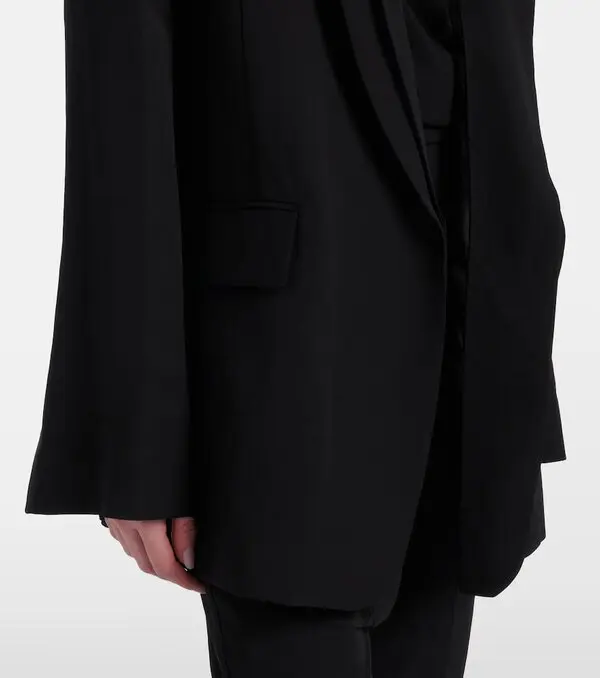 Sportmax Stenuta Layered Blazer - Black