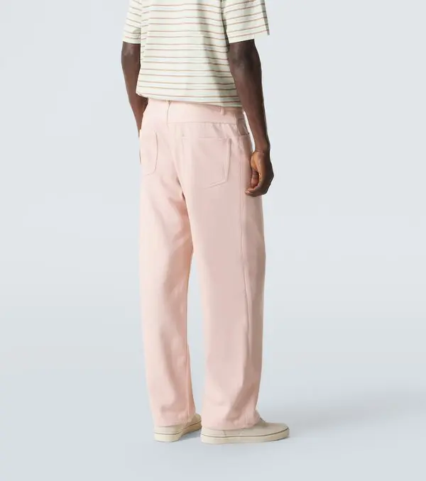 Auralee Silk Wide-leg Jeans