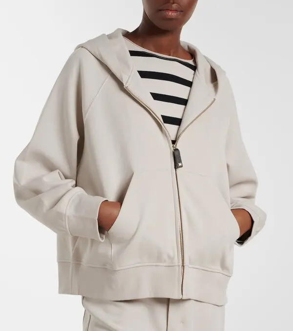 Max Mara Alma Cotton-blend Hoodie