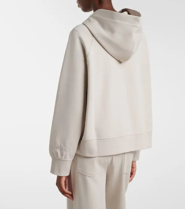 Max Mara Alma Cotton-blend Hoodie