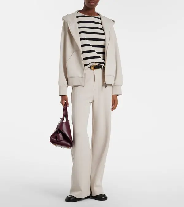 Max Mara Alma Cotton-blend Hoodie