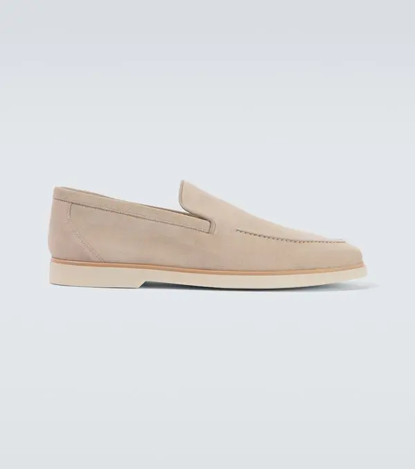 Magnanni Calpe Suede Loafers - Beige