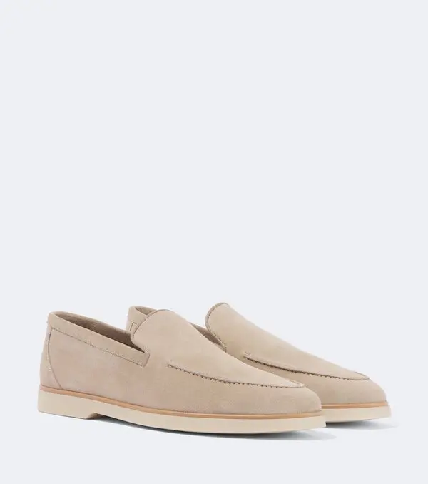 Magnanni Calpe Suede Loafers - Beige