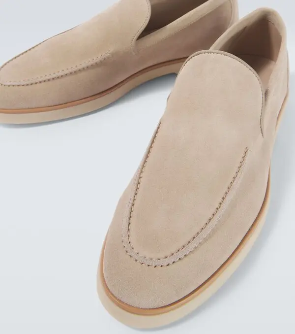 Magnanni Calpe Suede Loafers - Beige