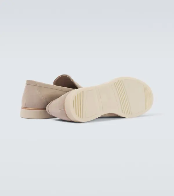 Magnanni Calpe Suede Loafers - Beige