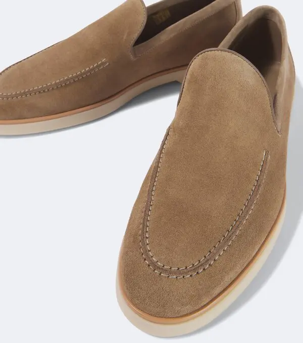 Magnanni Calpe Suede Loafers - Beige
