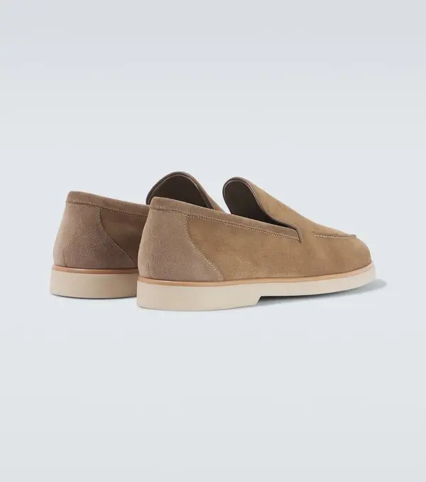 Magnanni Calpe Suede Loafers - Beige