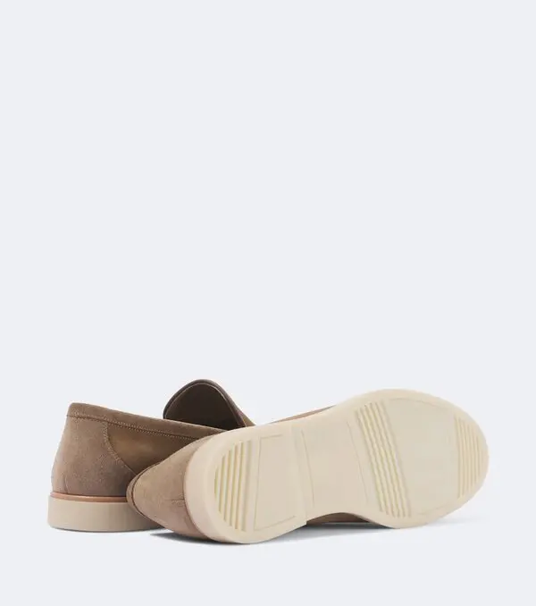 Magnanni Calpe Suede Loafers - Beige
