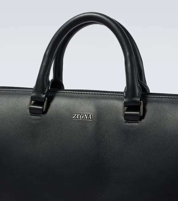 Zegna Leather Briefcase