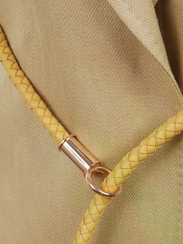 Gabriela Hearst Tailored Jacket With Braided Belt