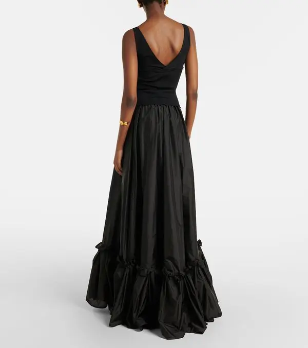 Saint Laurent Ruffled Maxi Skirt