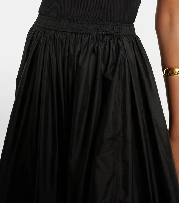 Saint Laurent Ruffled Maxi Skirt