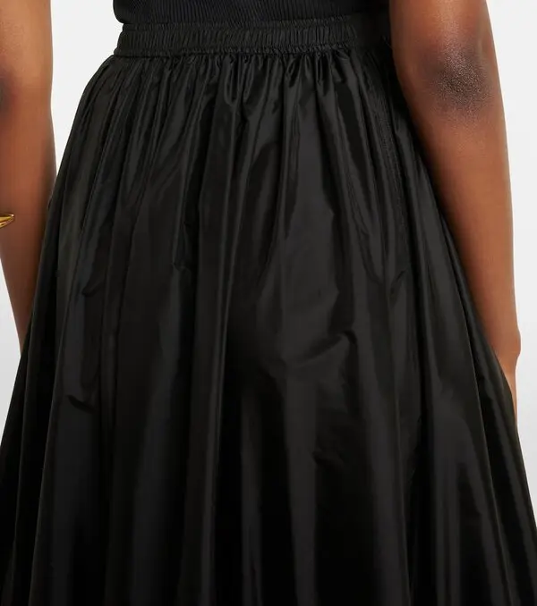 Saint Laurent Ruffled Maxi Skirt