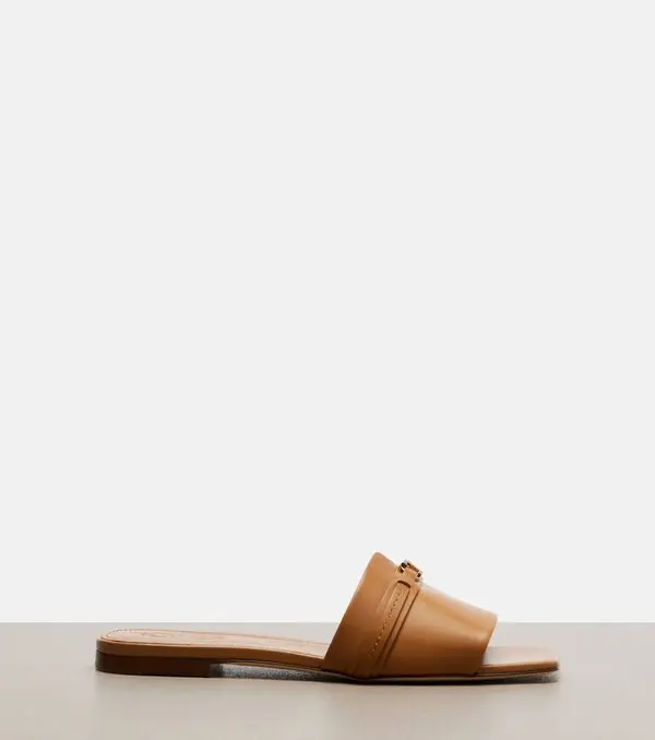 TOD'S Leather Slides