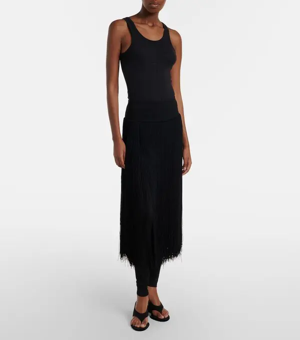 Alaïa Fringed Leggings