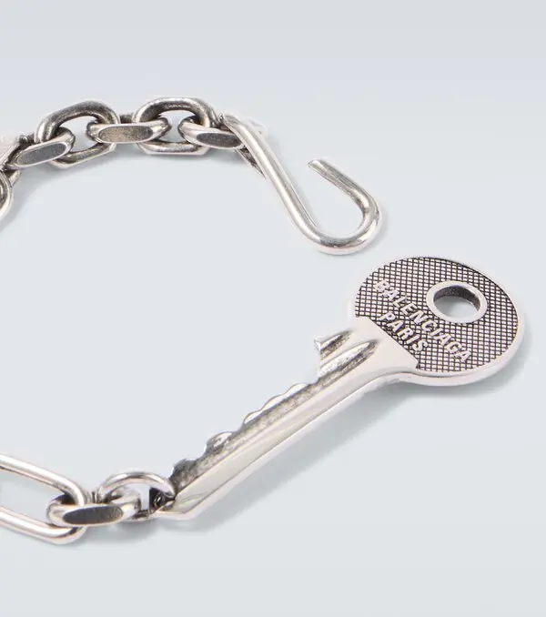 Balenciaga Neverlost Brass Bracelet