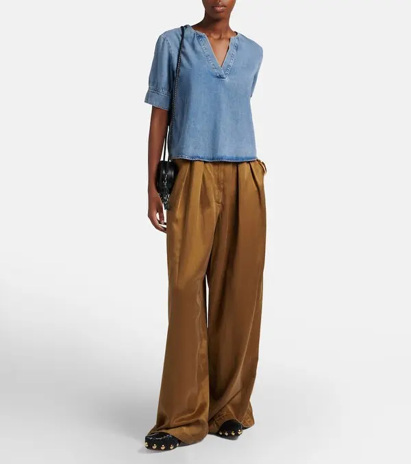 FRAME Denim Top - Blue