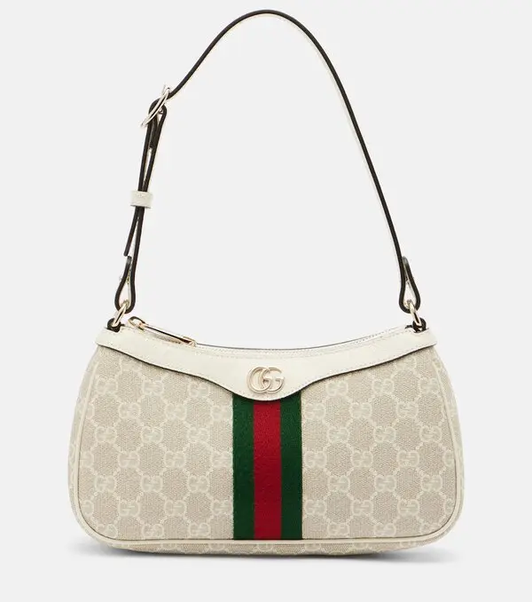 Gucci Ophidia Gg Small Shoulder Bag - Beige