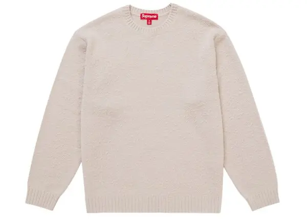Supreme Pilled Sweater - Stone