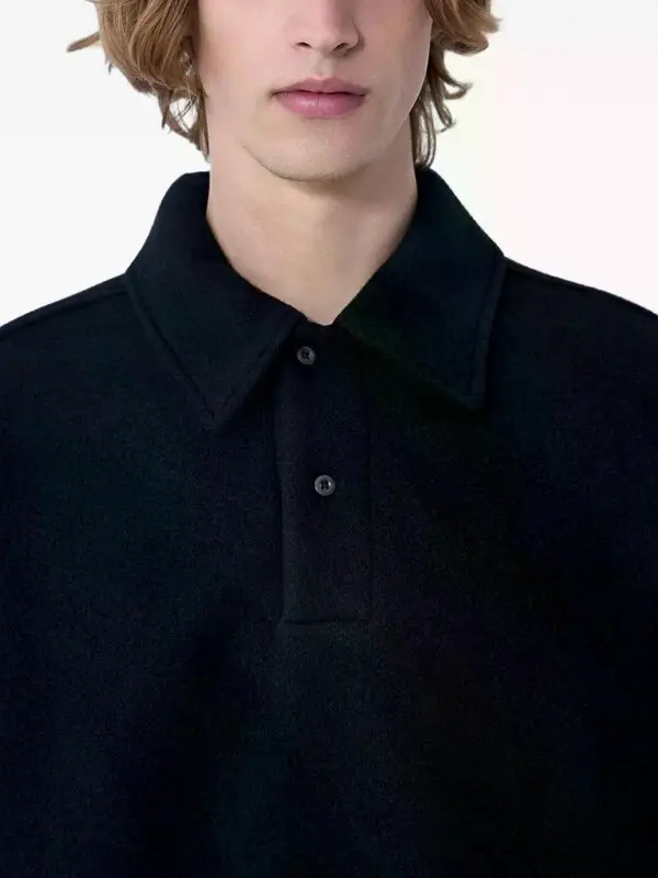 RIER Long-sleeved Polo Sweater