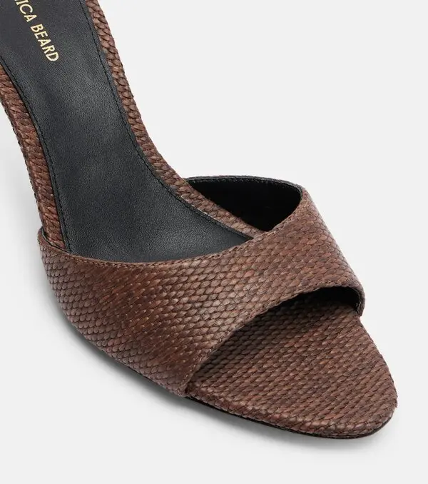 Veronica Beard Woven Mules
