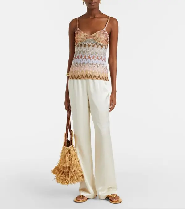 Missoni Metallic Knit Camisole