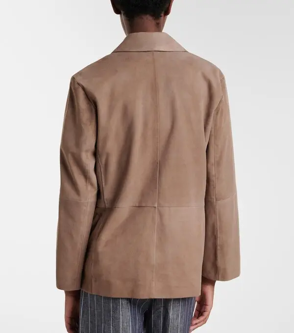 Max Mara Anfora Suede Jacket