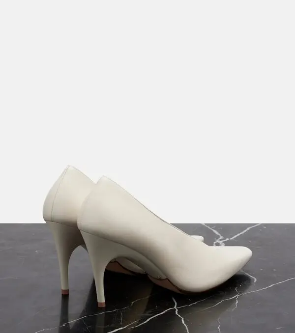 Balenciaga Duchesse Leather Pumps