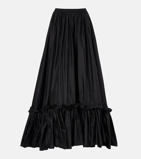 Saint Laurent Ruffled Maxi Skirt