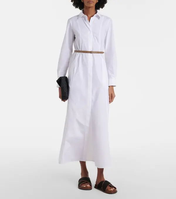 Max Mara Peonie Embroidered Slides