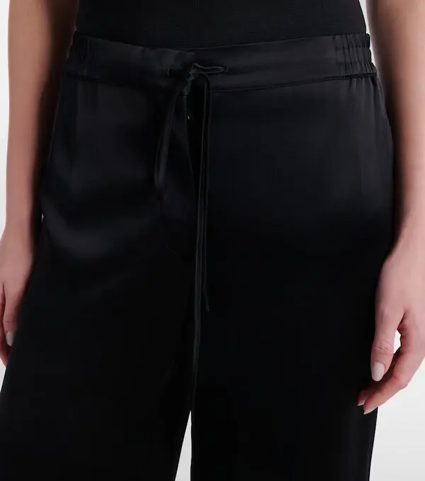 TOTEME Satin Wide-leg Pants