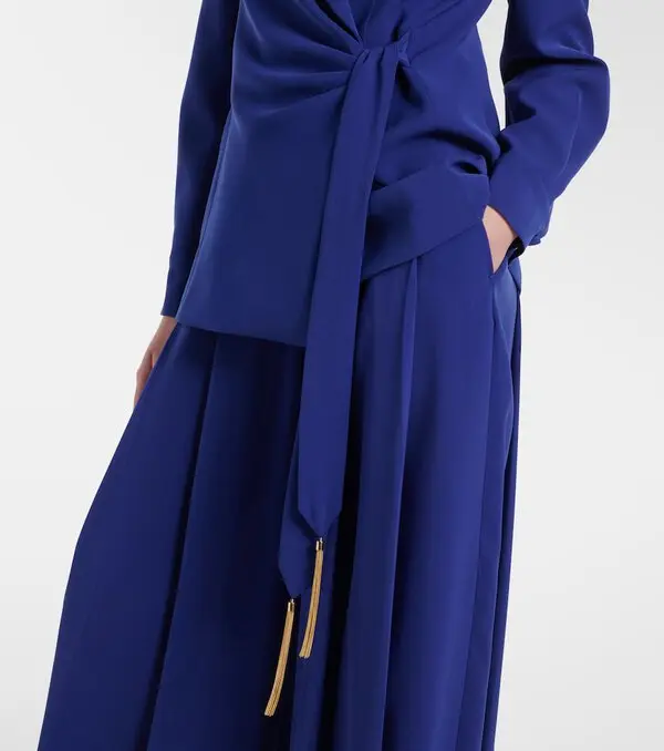 Max Mara Skipper Cady Wrap Blazer