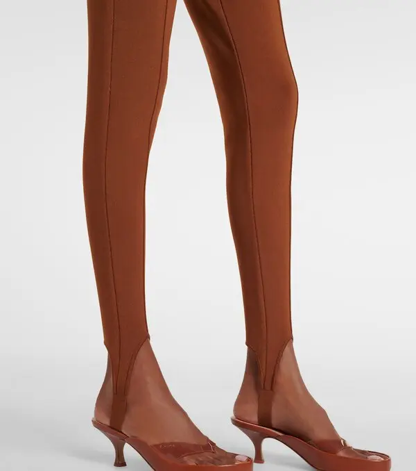 Chloé High-rise Stirrup Leggings