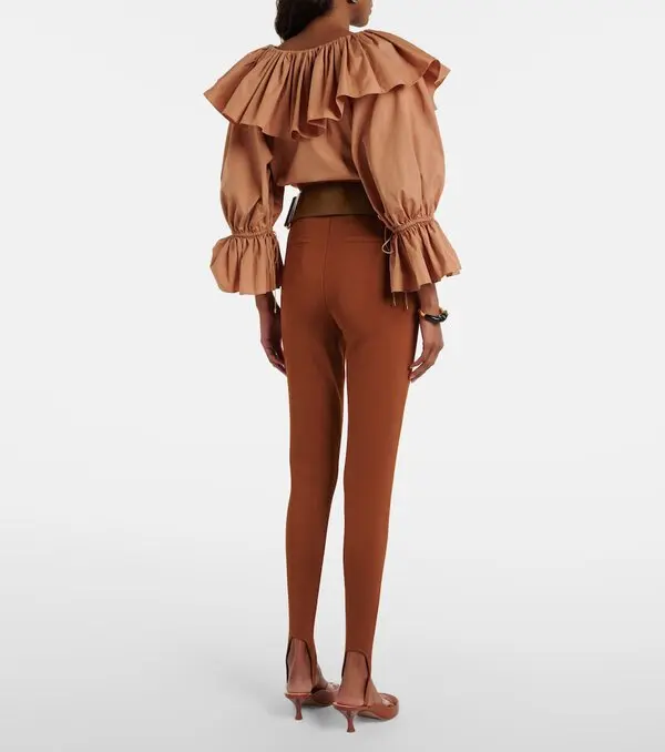 Chloé High-rise Stirrup Leggings