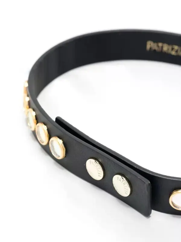 Patrizia Pepe Leather Choker