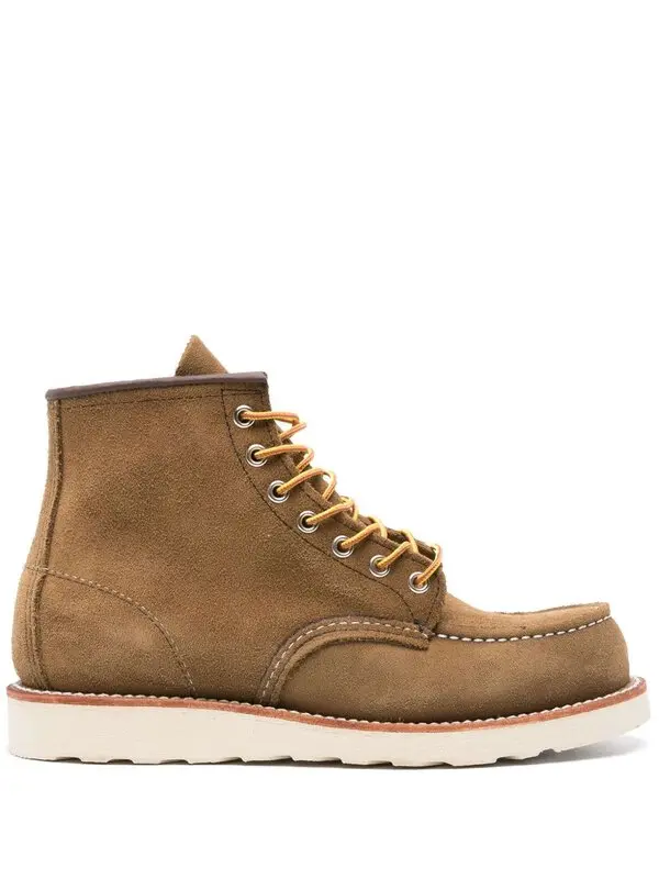 Red Wing Classic Moc Leather Boots - Brown