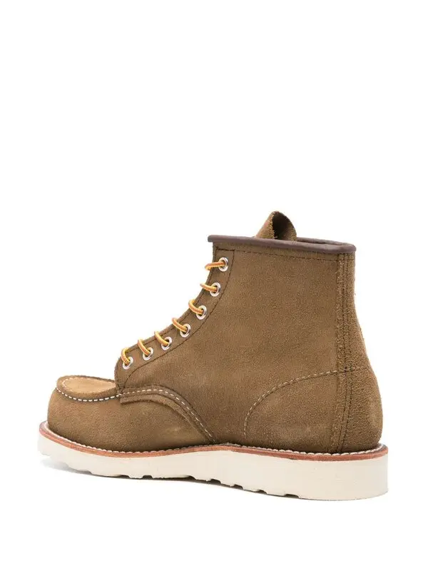 Red Wing Classic Moc Leather Boots - Brown