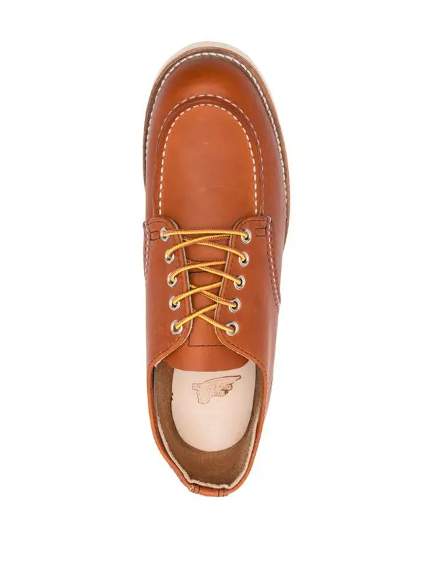 Red Wing Shop Moc Leather Brogues - Brown