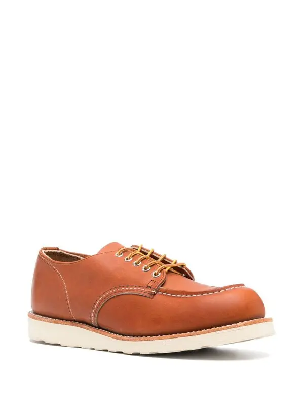 Red Wing Shop Moc Leather Brogues - Brown