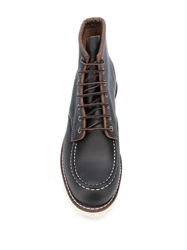 Red Wing Classic Moc Leather Boots - Black