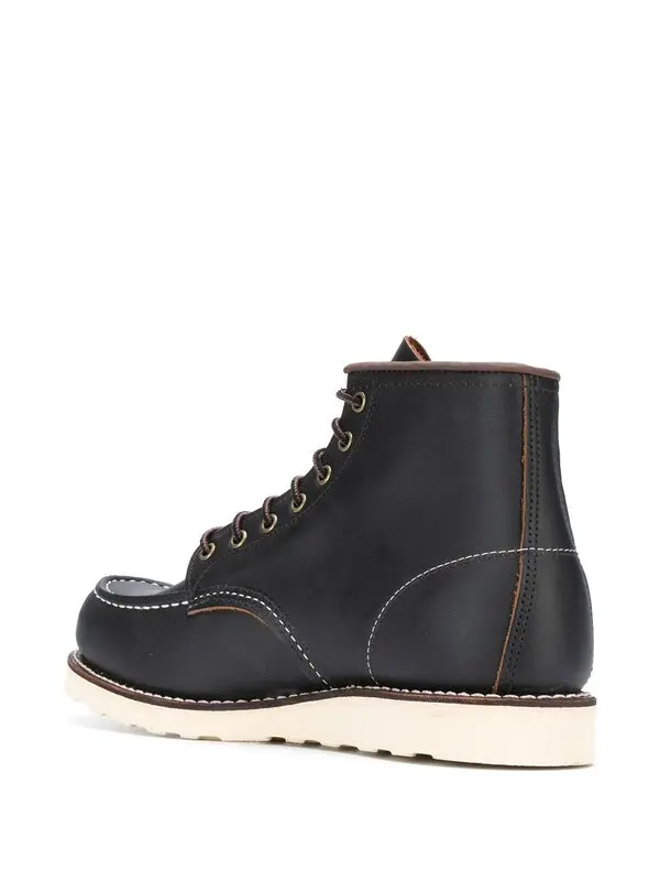Red Wing Classic Moc Leather Boots - Black