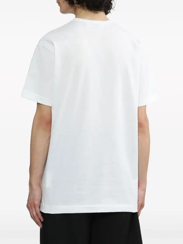 Play Comme Des Garcon Cotton T-shirt - White