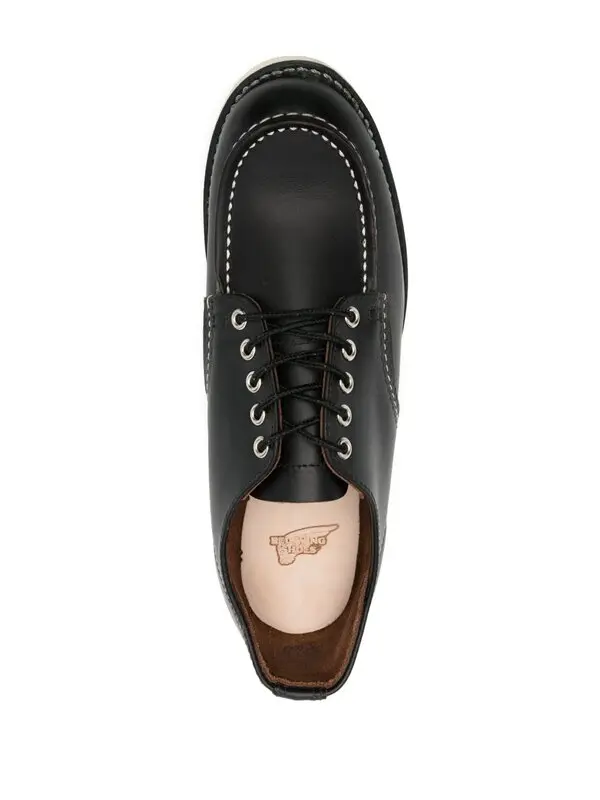 Red Wing Shop Moc Leather Brogues - Black