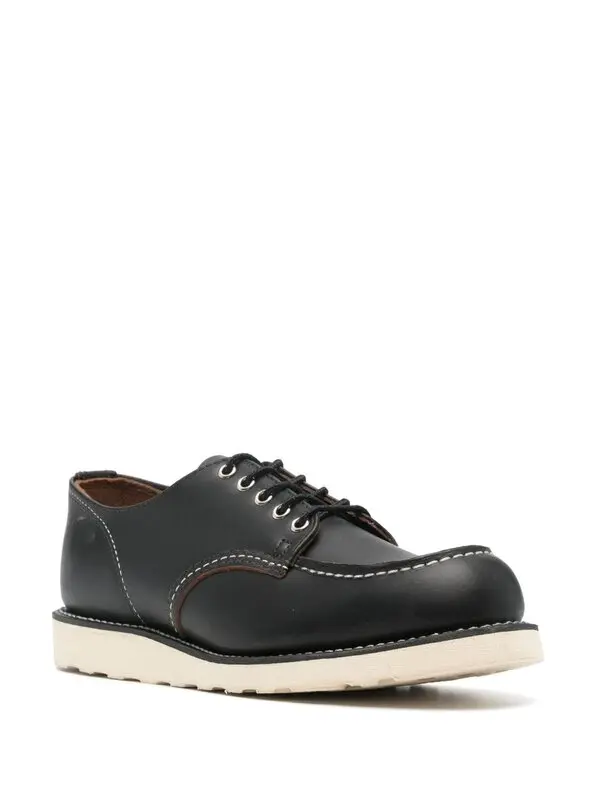 Red Wing Shop Moc Leather Brogues - Black