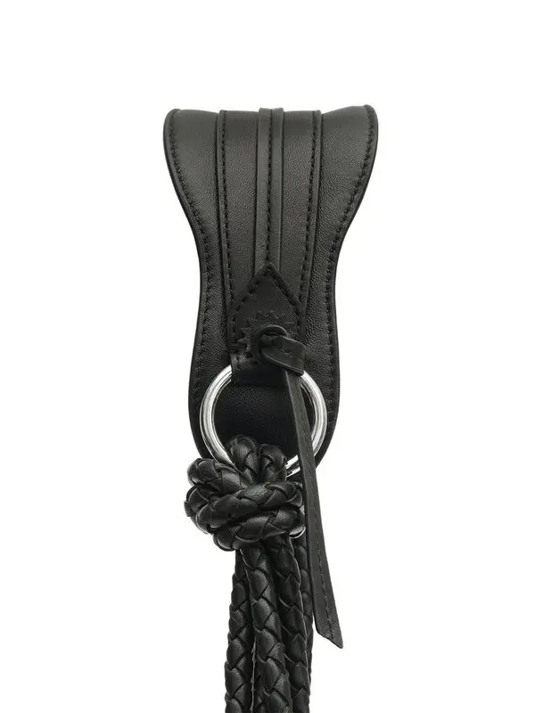 Isabel Marant Étoile Maia Medium Leather Shoulder Bag - Black