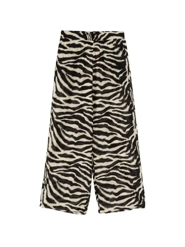 Ermanno Scervino Printed Cotton Trousers - Multi