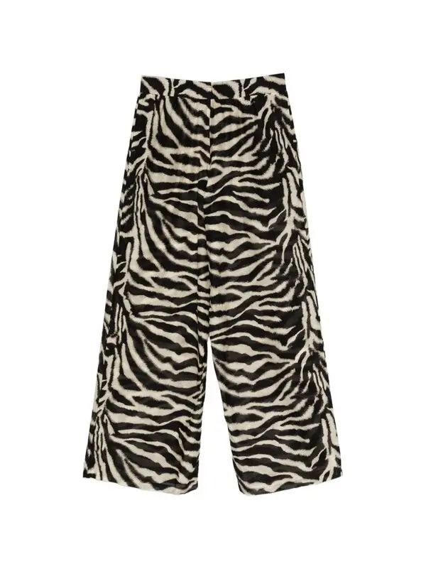 Ermanno Scervino Printed Cotton Trousers - Multi