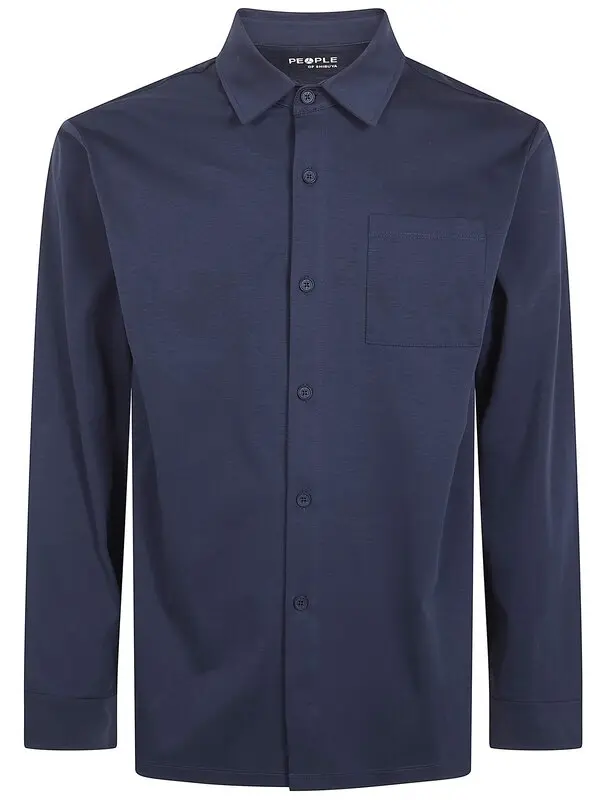 PEOPLE OF SHIBUYA Yogo" Shirt - Blue