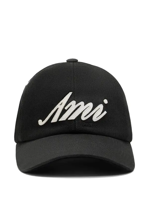 Ami Felted Cap - Black
