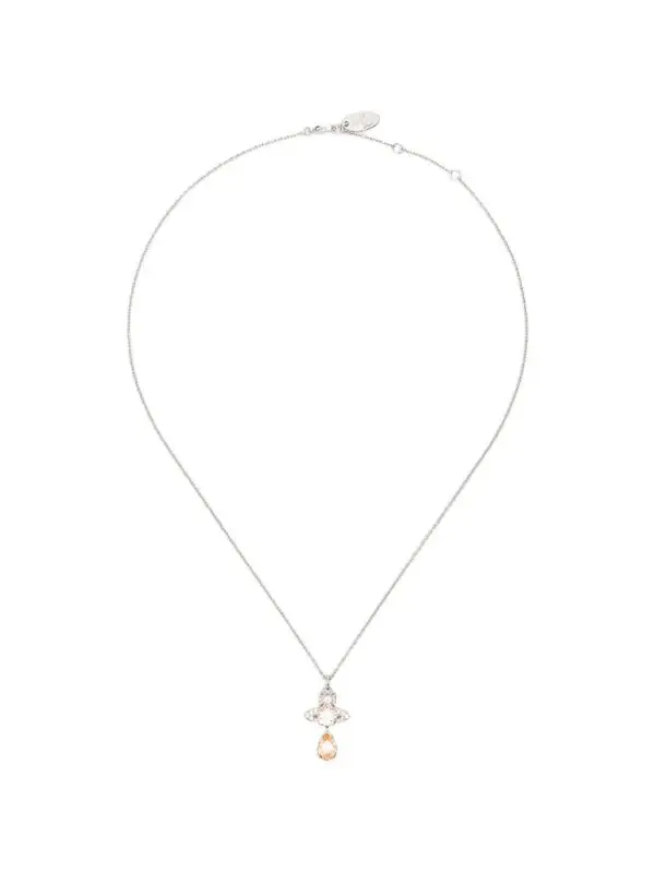 VIVIENNE WESTWOOD Ismene Drop Pendant Necklace - Metallic